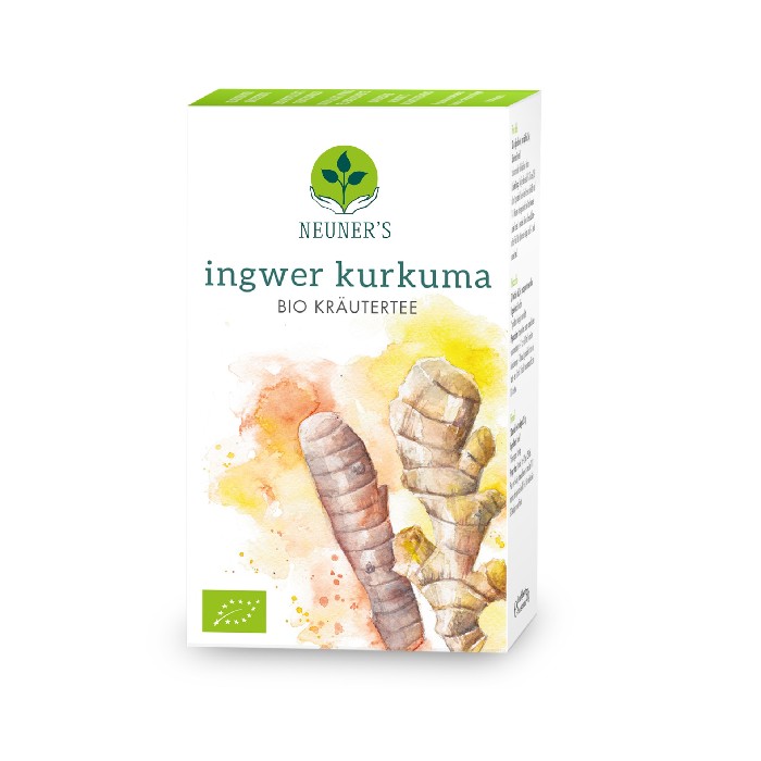 NEUNER'S BIO GYÖMBÉR-KURKUMA TEA :: Neuners